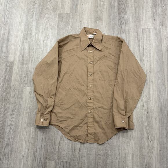 Manhattan | Shirts | Vintage Manhattan Shirt Mens Large Button Up 7s ...